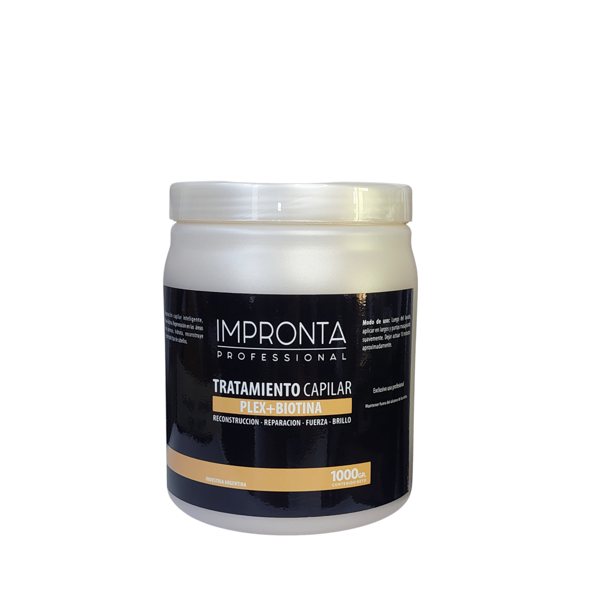 Mascara Plex + Biotina Reparación Impronta X 1000ml. - 1001 Bellezas