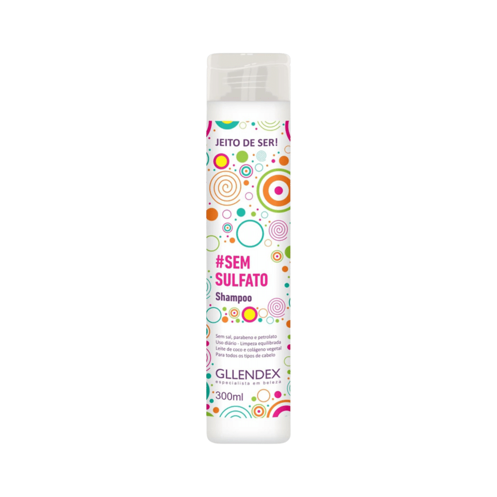 Shampoo Sin Sulfato Gllendex X 300ml. - 1001 Bellezas