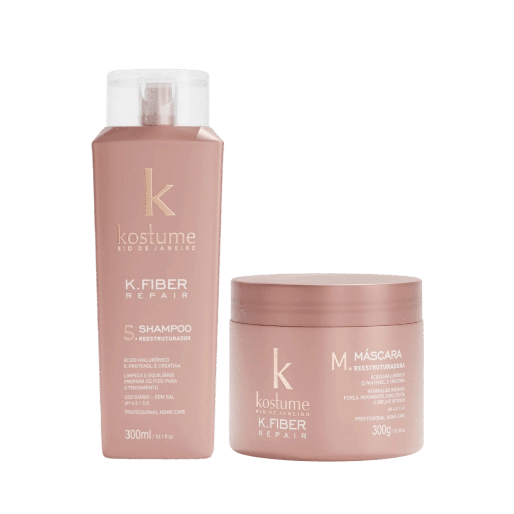 Kit Shampoo y Mascara Reestructurador K-Fiber Kostume x 300ml. – 1001 ...