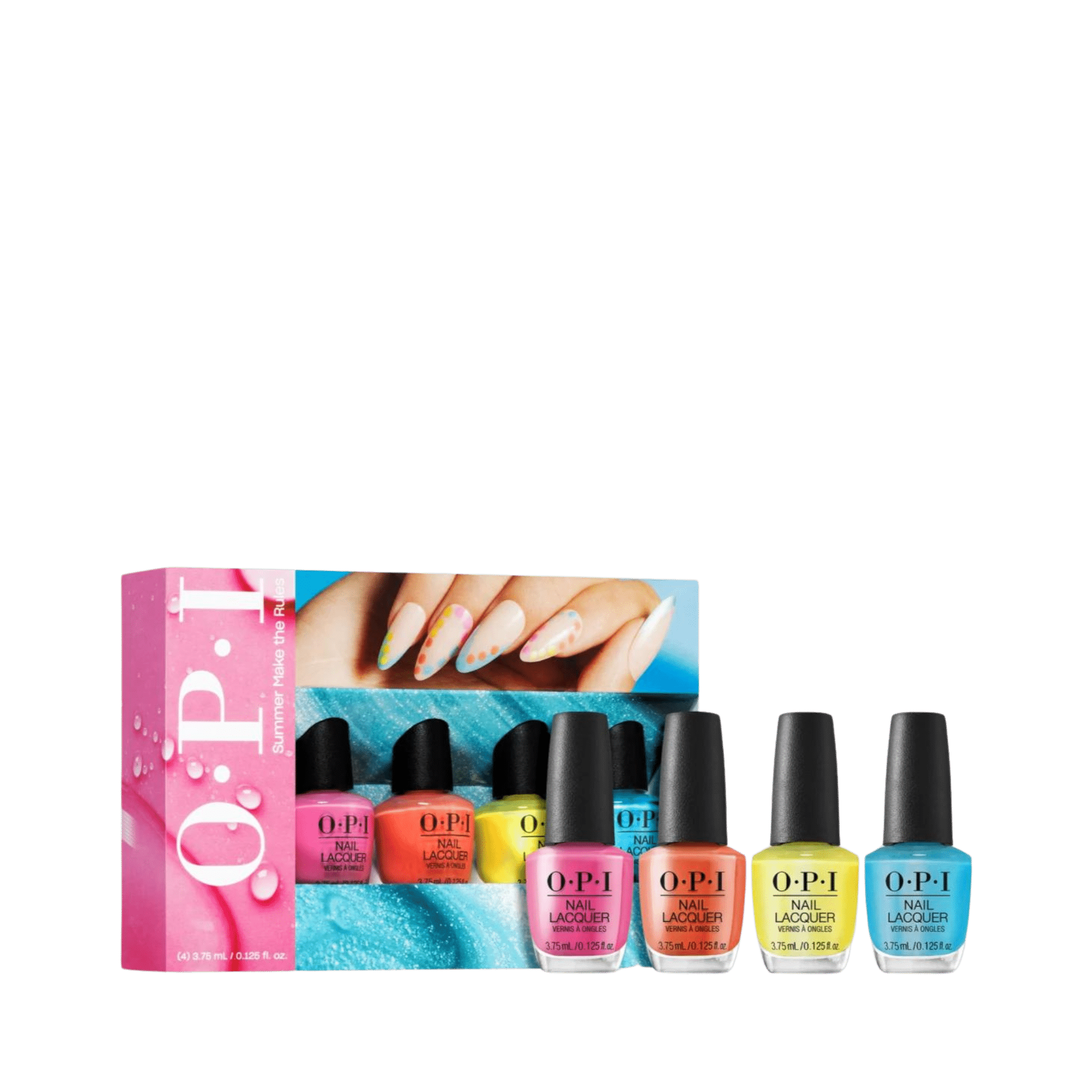 Kit Mini Esmaltes Nail Lacquer Summer Make The Rules OPI X 4 U. - 1001 ...