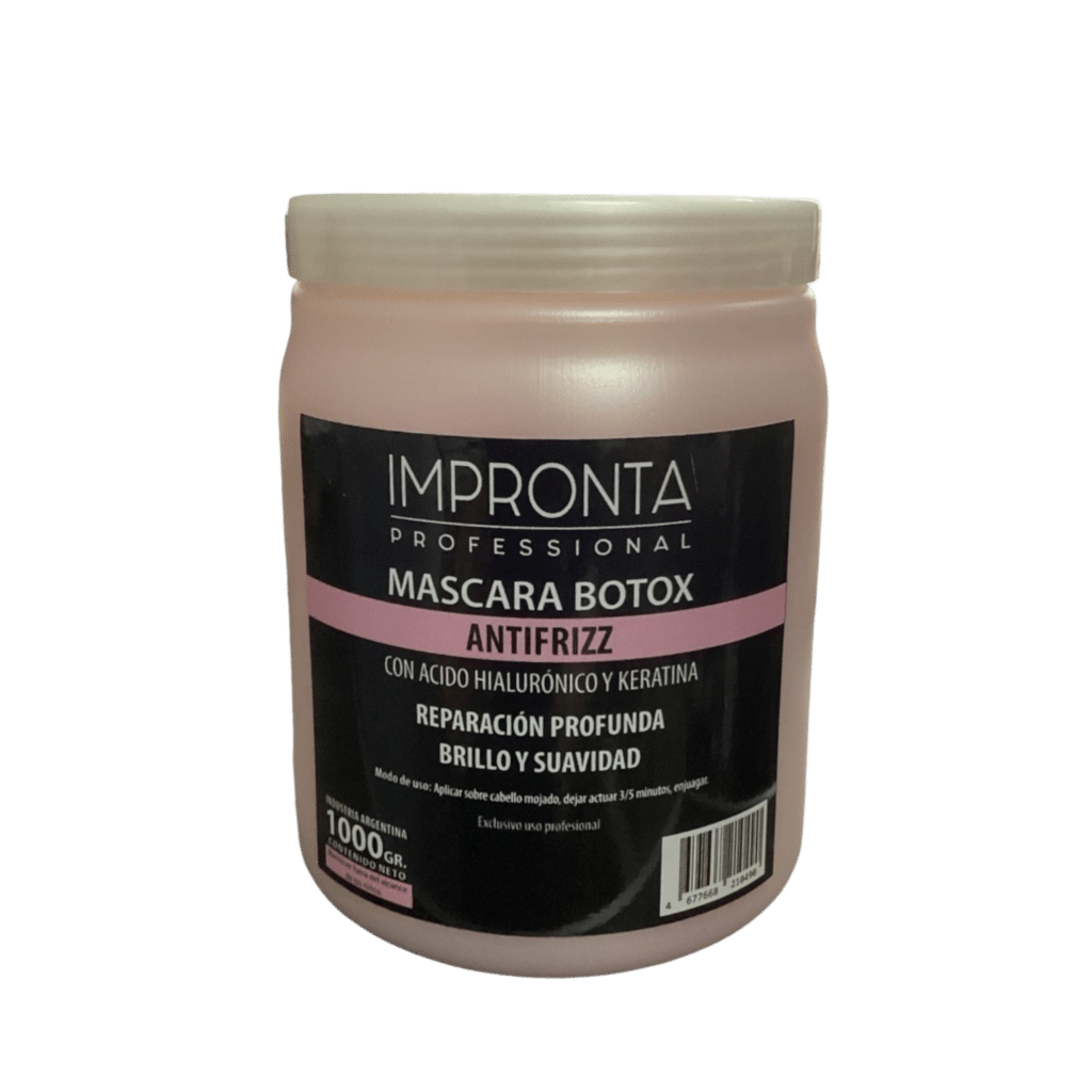 Mascara Botox Antifrizz Con Acido Hialuronico Y Keratina Impronta X ...