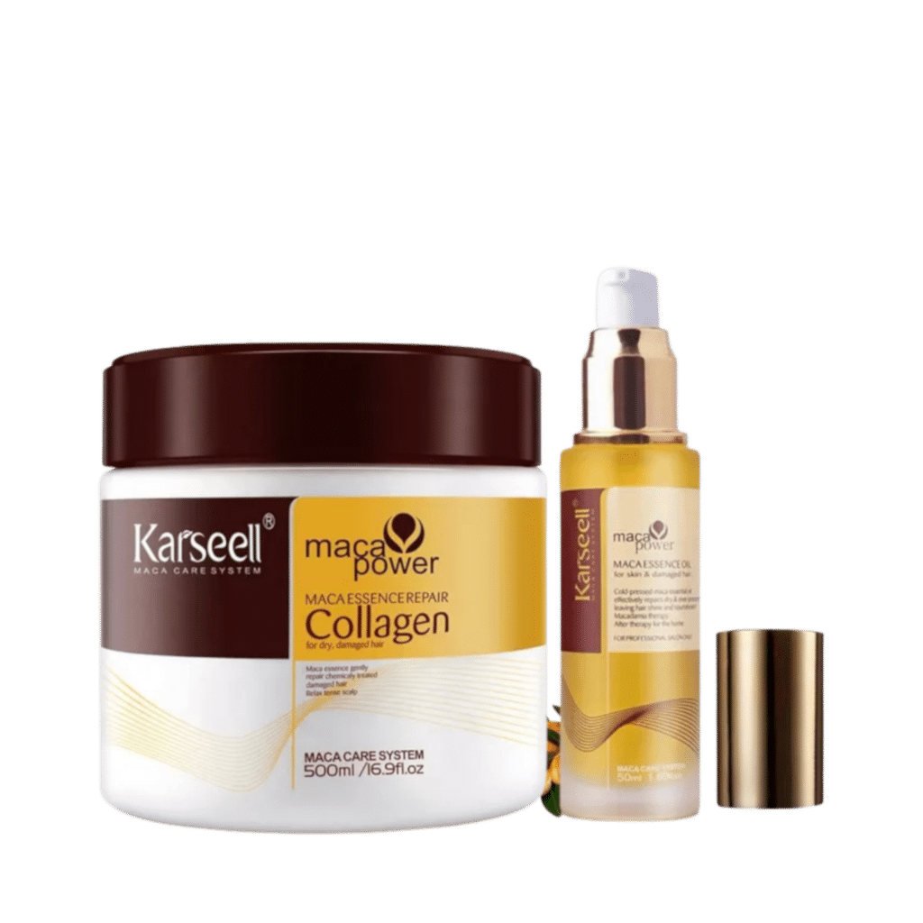 Kit Mascara Collagen Y Serum Essence Oil Karseell - 1001 Bellezas