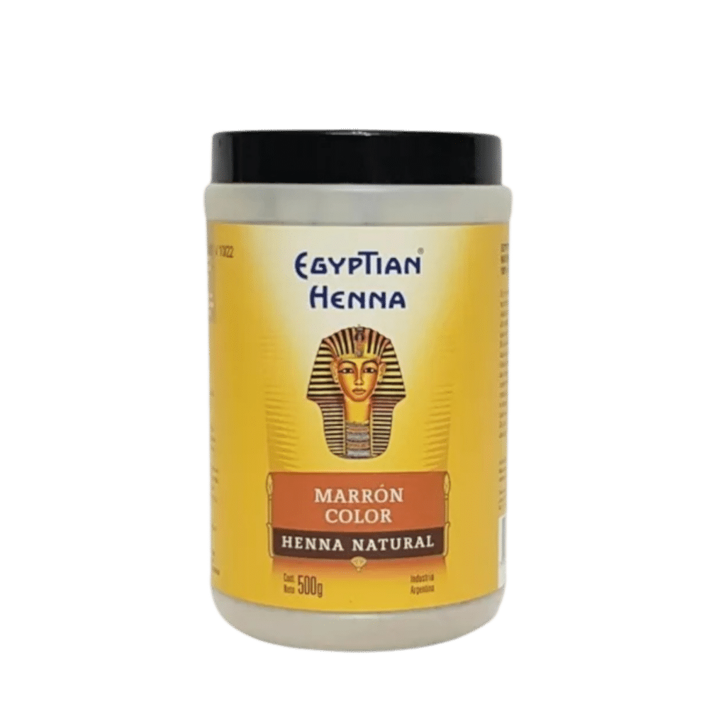 Tintura Natural En Polvo Henna Egyptian Marron X 500gr - 1001 Bellezas