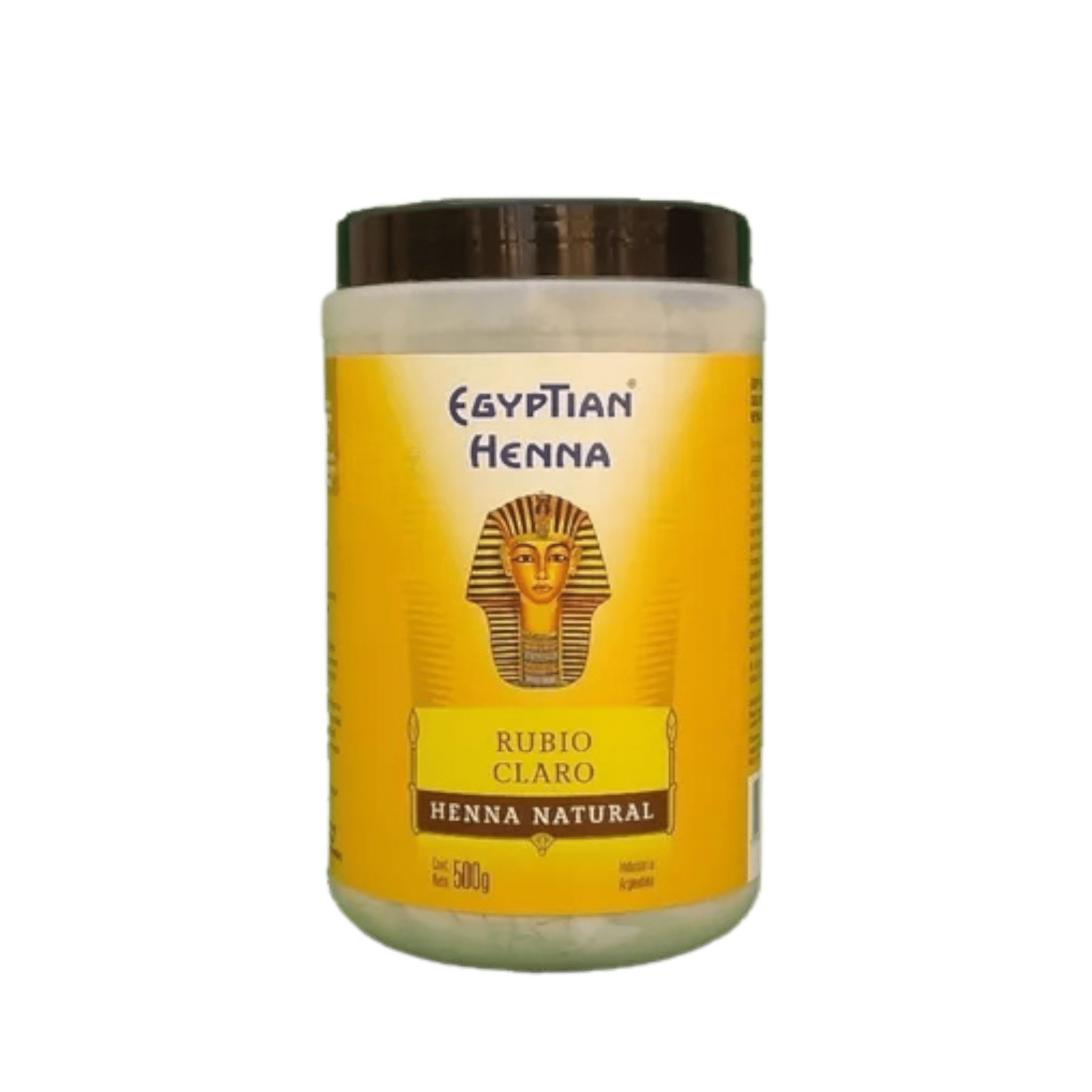 Tintura Natural En Polvo Henna Egyptian Rubio Claro X 500gr - 1001 Bellezas